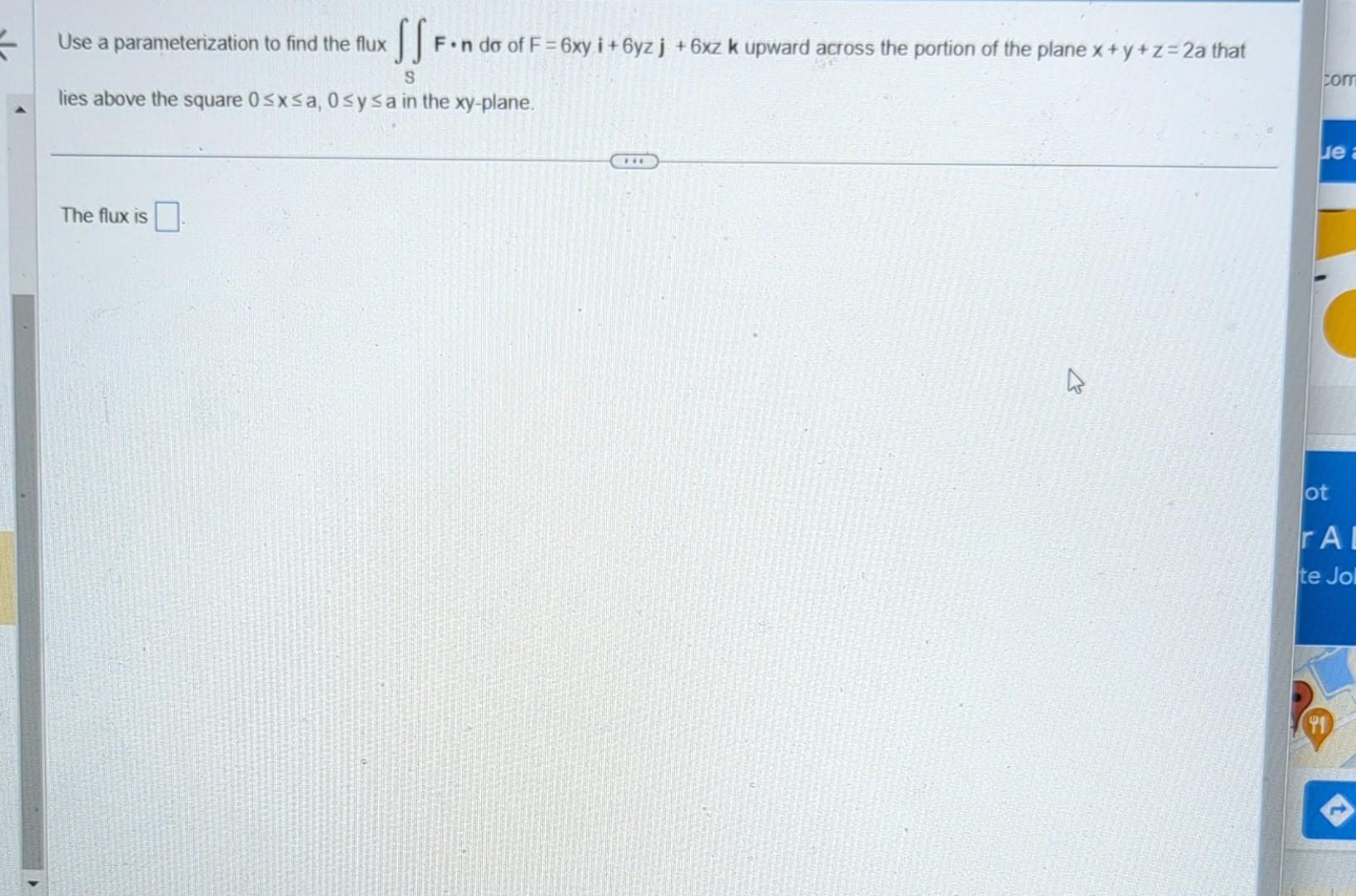 Solved Use a parameterization to find the flux ∬SF⋅ndσ of | Chegg.com