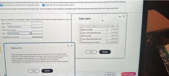 Solved Deon by peoarng a cootributs More info Data table | Chegg.com