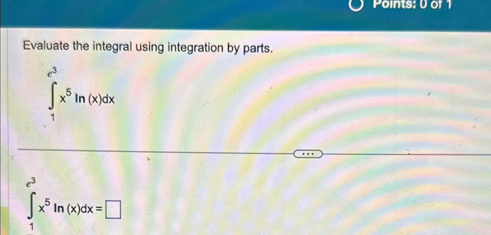 Solved Evaluate the integral using integration by | Chegg.com
