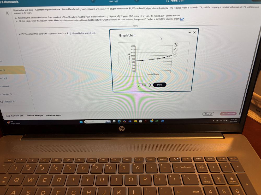 Solved Bond value and timelong dash—Constant required | Chegg.com