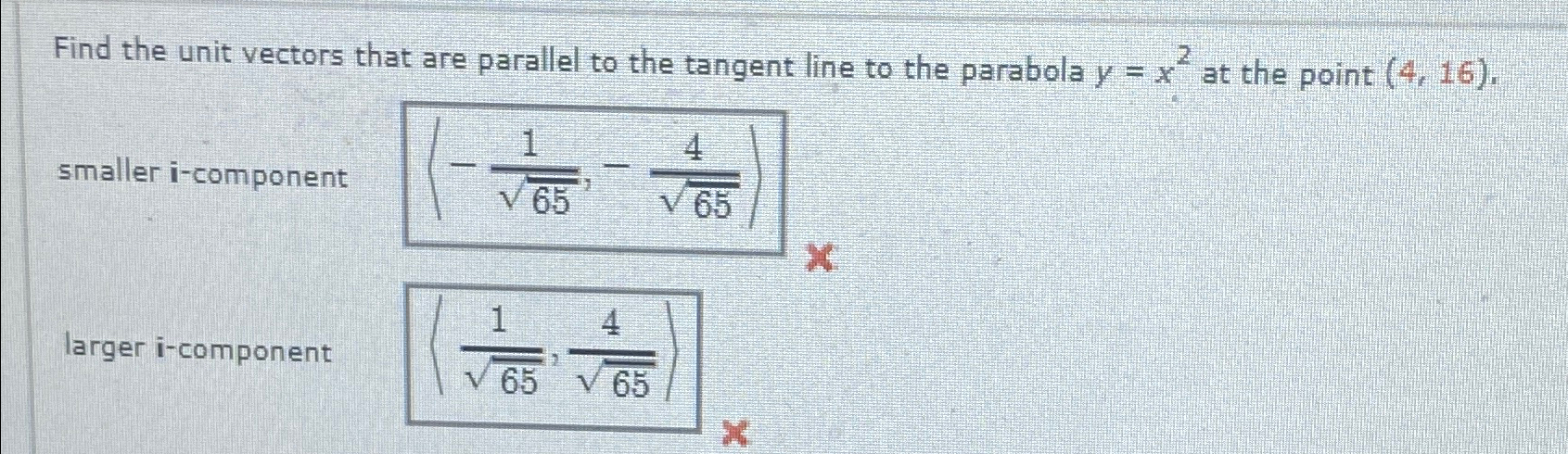 Solved Find the unit vectors that are parallel to the | Chegg.com