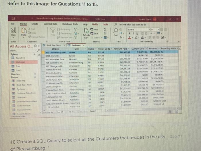 Solved Refer to this image for Questions 11 to 15. Mergie 區。 | Chegg.com