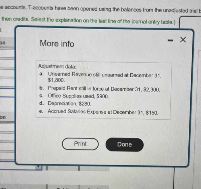 Solved The unadjusted trial balance of Williarnson Arvils at | Chegg.com