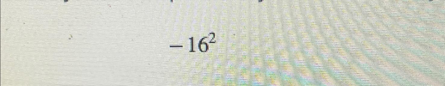 Solved -162 | Chegg.com