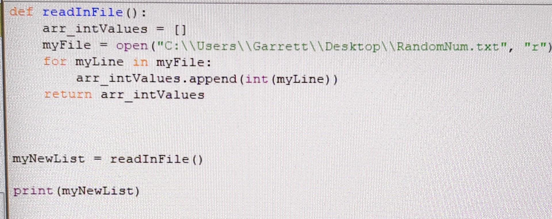 Solved First step, you will read in the numbers from a file | Chegg.com