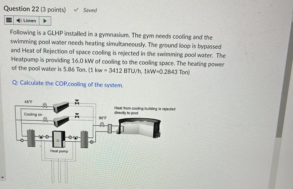 Solved Question 22 (3 ﻿points) ﻿SavedFollowing is a GLHP | Chegg.com