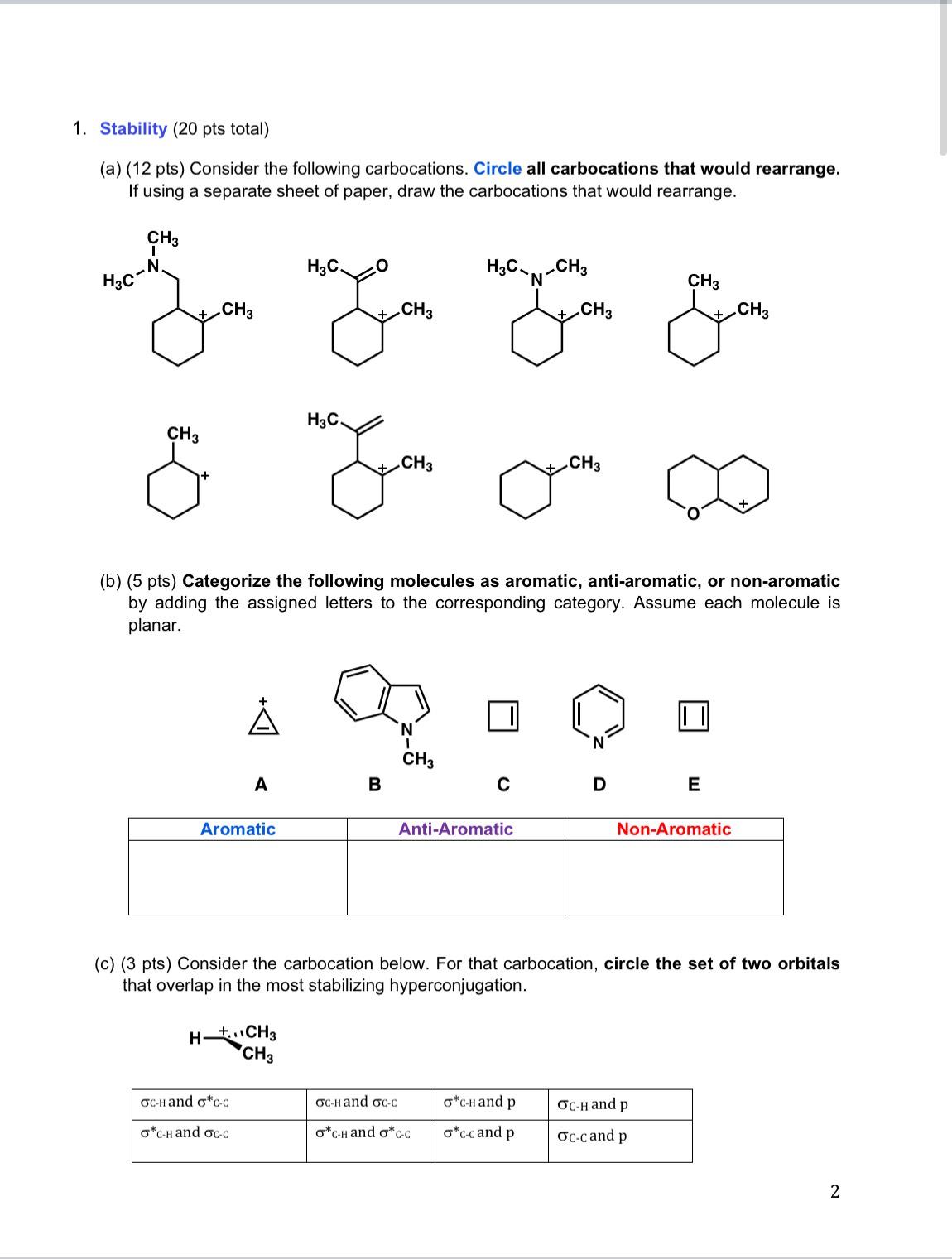 Solved Stability (20 ﻿pts total)(a) (12 ﻿pts) ﻿Consider the | Chegg.com