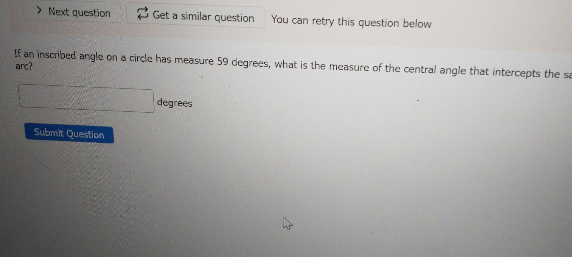 Solved > Next question Get a similar question You can retry | Chegg.com