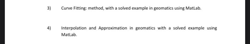 Solved Curve Fitting: method, with a solved example in | Chegg.com