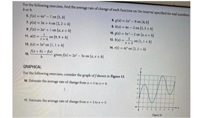 Solved For the following exercises, find the domain of each | Chegg.com