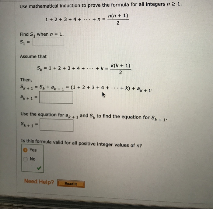 Solved Use mathematical induction to prove the formula for | Chegg.com