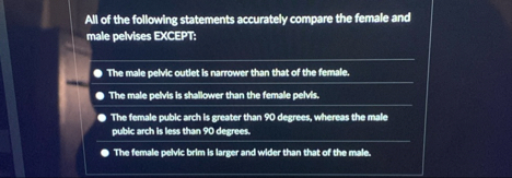 Solved All of the following statements accurately compare | Chegg.com