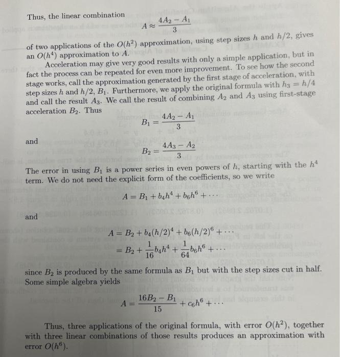 Solved subject - numerical analysisplease do seee the | Chegg.com