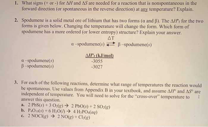 Solved APPENDIX B Standard Thermodynamic Values for Selected | Chegg.com