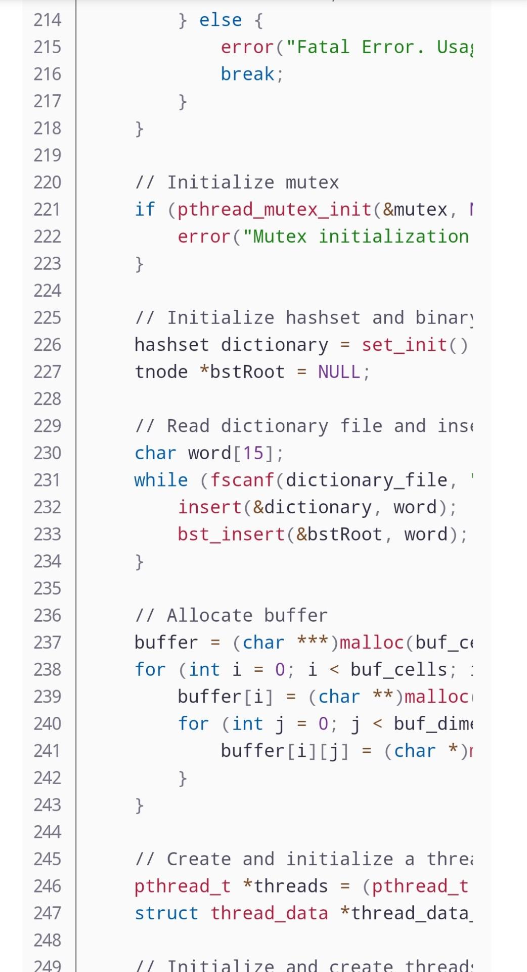 Solved Please debug and run in Unix environment. Run it with | Chegg.com