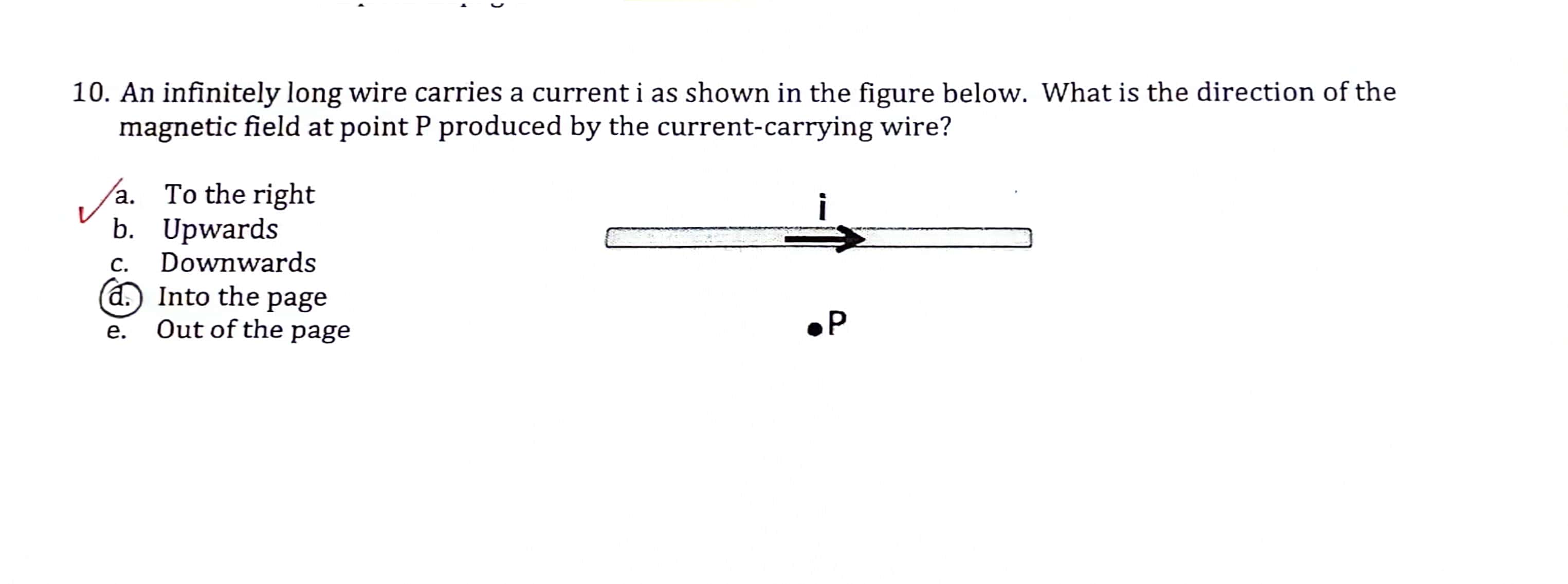 Solved Explain Why D is the correct solution | Chegg.com
