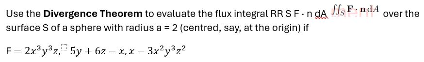 Solved Use the Divergence Theorem to evaluate the flux | Chegg.com