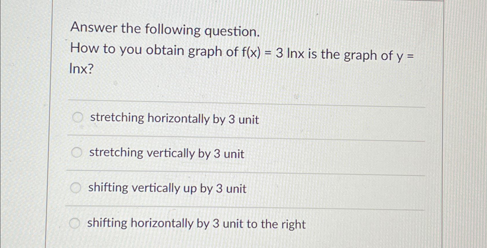 Solved Answer the following question.How to you obtain graph | Chegg.com