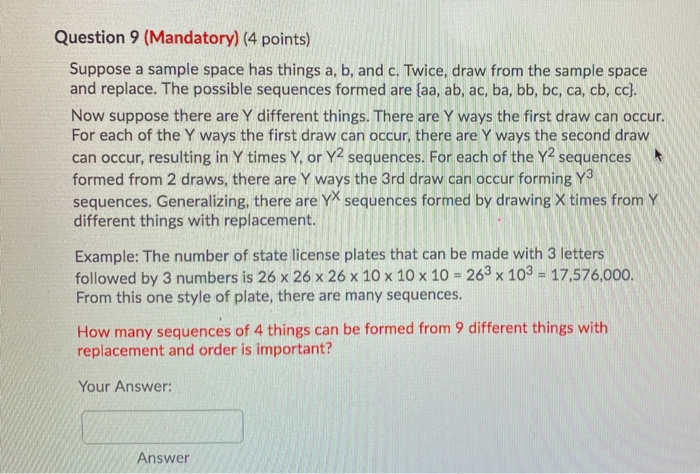 Solved 105) UL Question 7 (Mandatory) (5 points) Choose the | Chegg.com