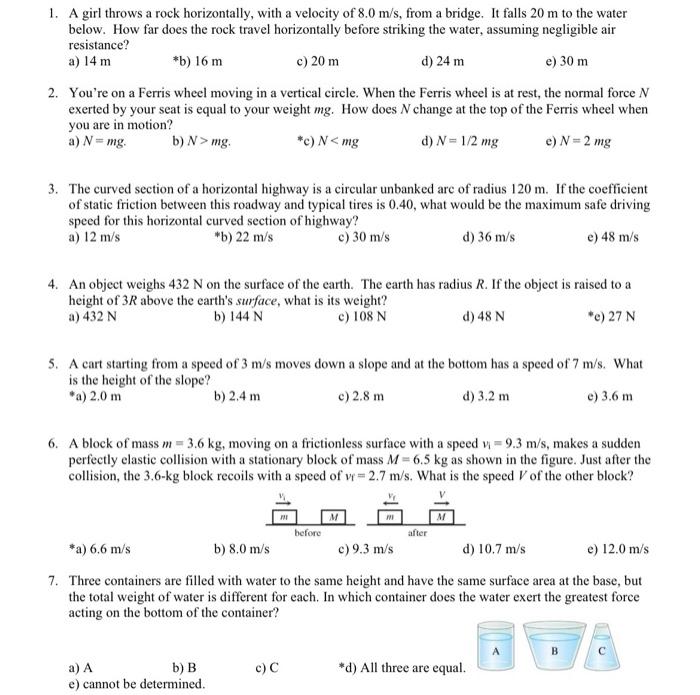 Solved looking for help with questions #1-#7 (IF POSSIBLE | Chegg.com