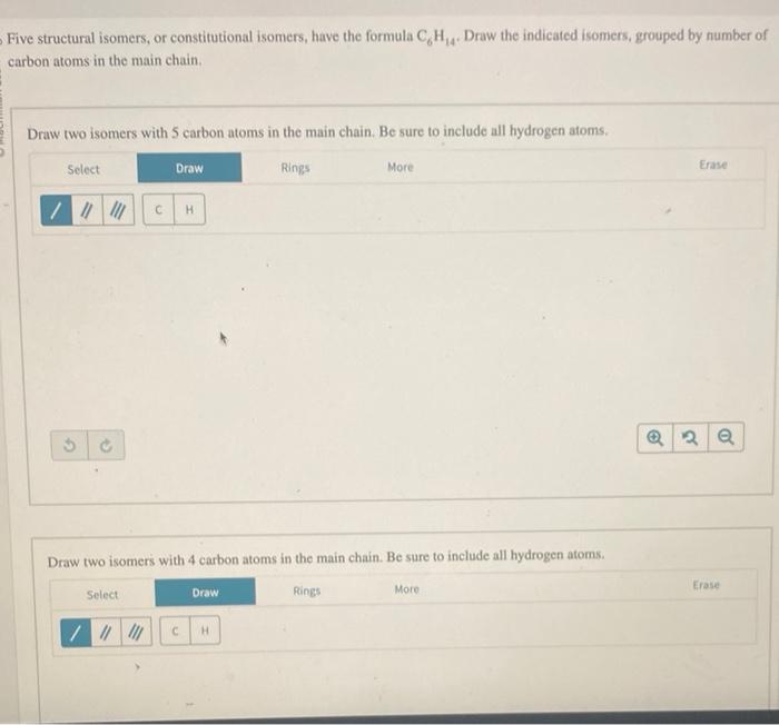 Solved Five structural isomers, or constitutional isomers, | Chegg.com