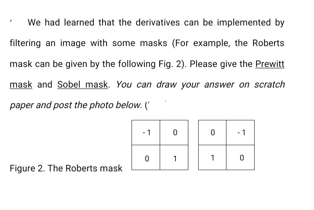Solved We had learned that the derivatives can be | Chegg.com