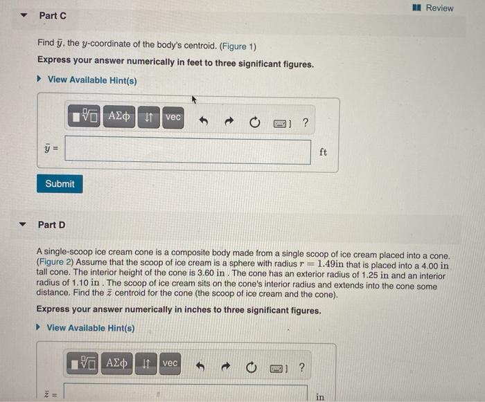 Solved + Composite Bodies Learning Goal: To be able to find | Chegg.com