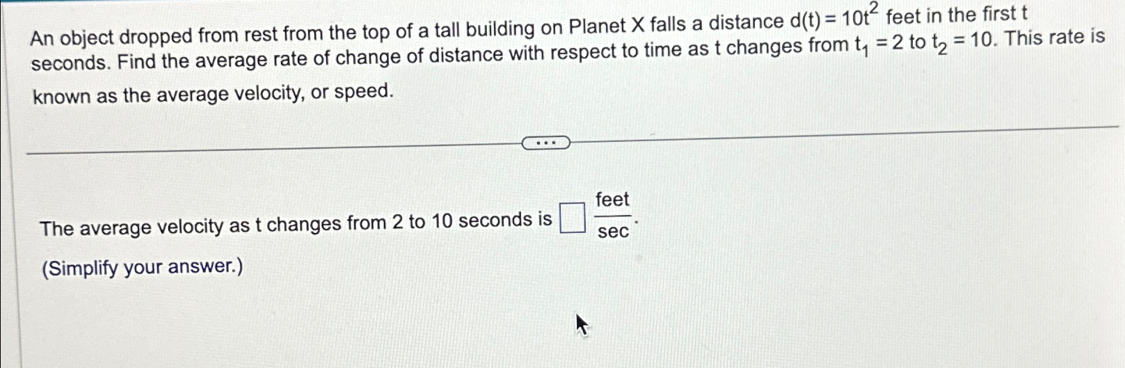 Solved An object dropped from rest from the top of a tall | Chegg.com