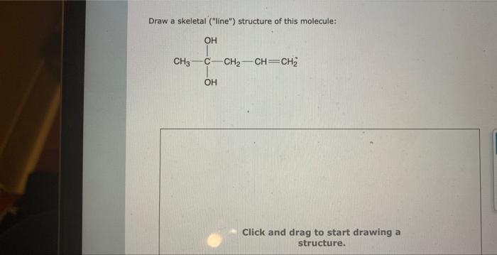 Solved Draw The Skeletal Line Structure Of An Isomer Of