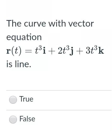 Solved The curve with vector equation r(t) = t’i + 2t'j + | Chegg.com