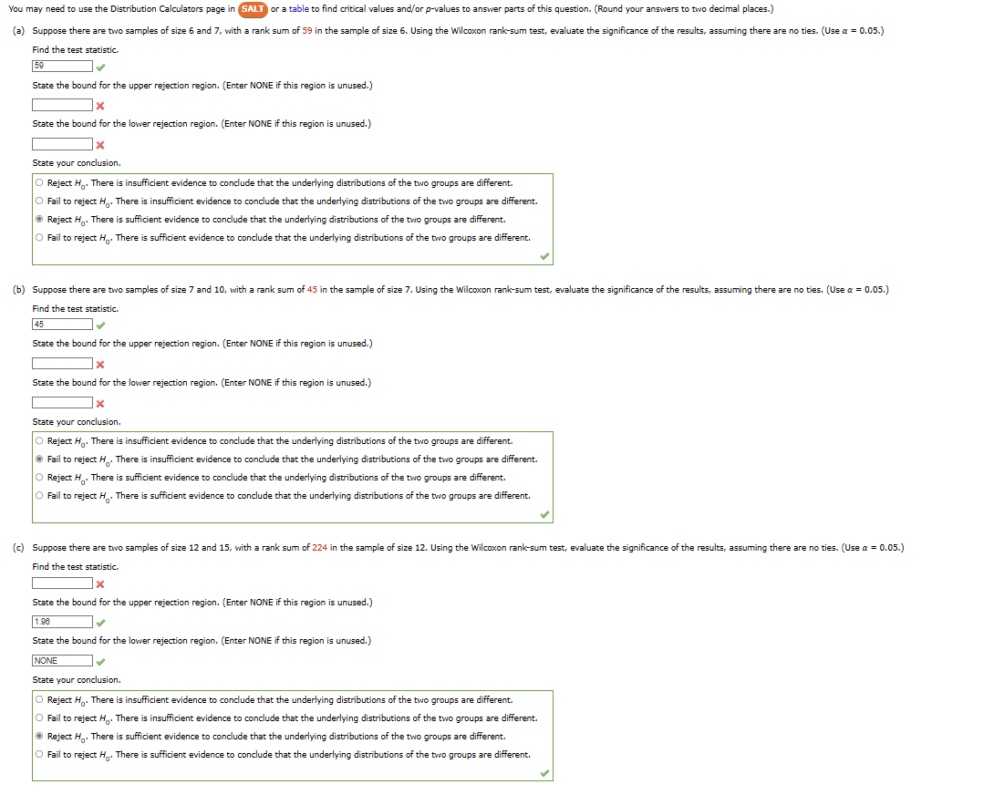 Solved You may need to use the Distribution Calculators page | Chegg.com