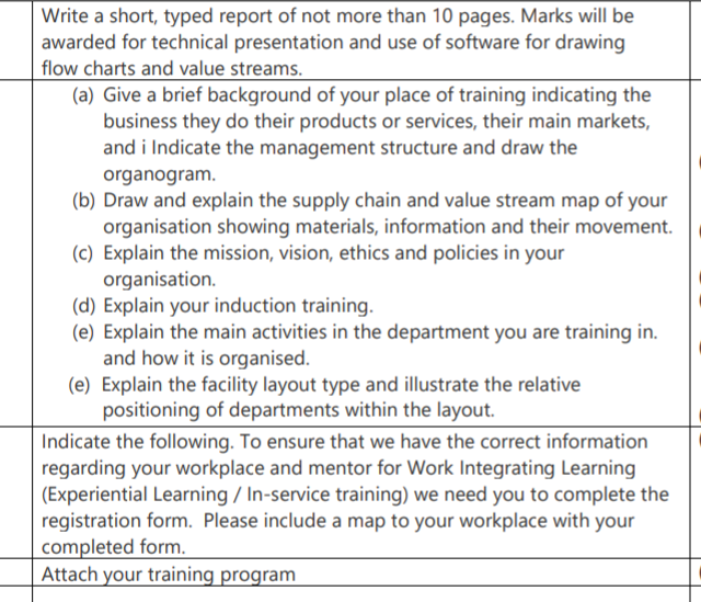 Solved Write a short, typed report of not more than 10 | Chegg.com