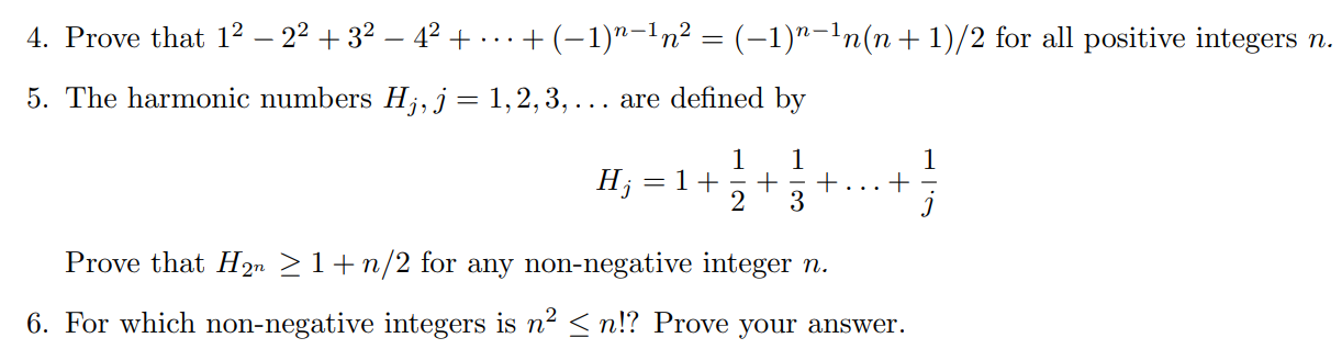 Solved 4. ﻿Prove that | Chegg.com