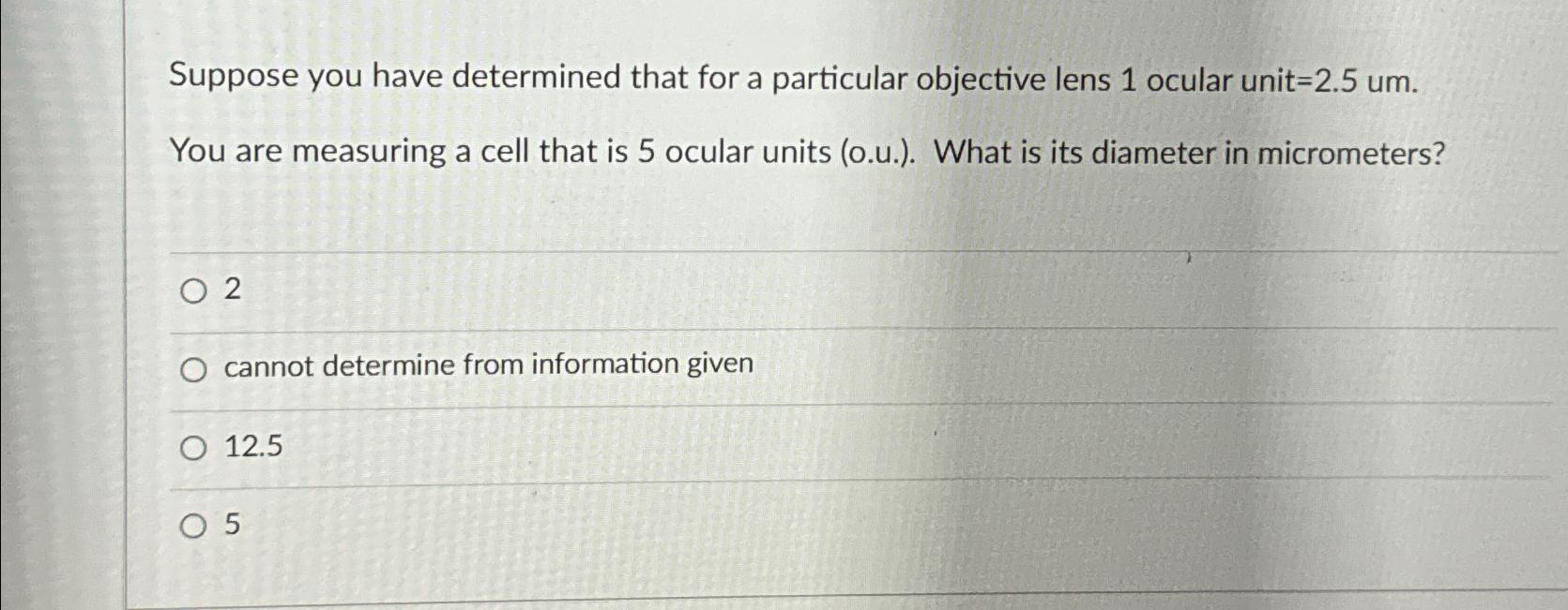 Solved Suppose you have determined that for a particular | Chegg.com