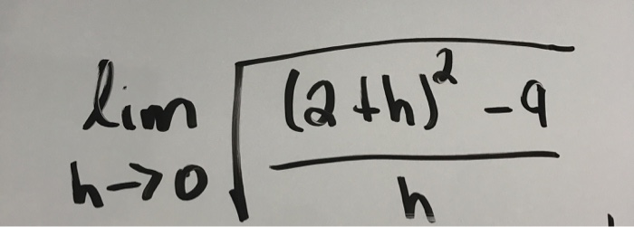 Solved lim (ath)²-a ho | Chegg.com