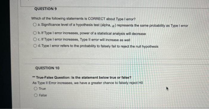 Solved Which of the following statements is CORRECT about | Chegg.com