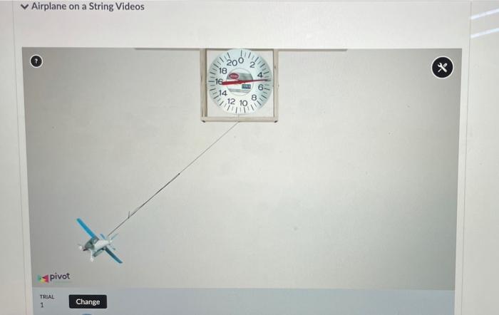 Solved Airplane on a String Videos 200 X 18 -16 14 12 pivot | Chegg.com
