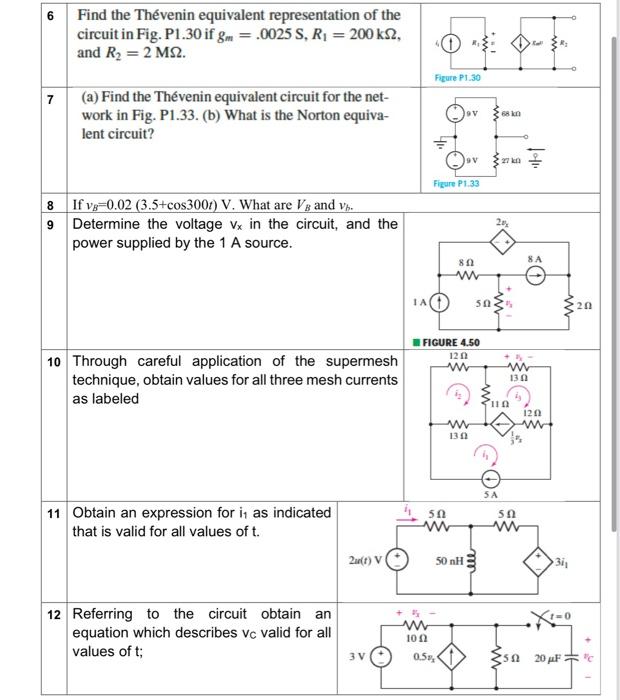Solved Solve only question "6"step by step please and follow | Chegg.com
