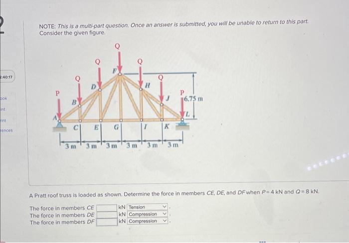 Solved NOTE: This is a multi-part question. Once an answer | Chegg.com