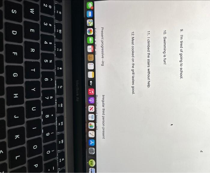 Solved 1. Define obligatory context. 2. Write a sentence | Chegg.com
