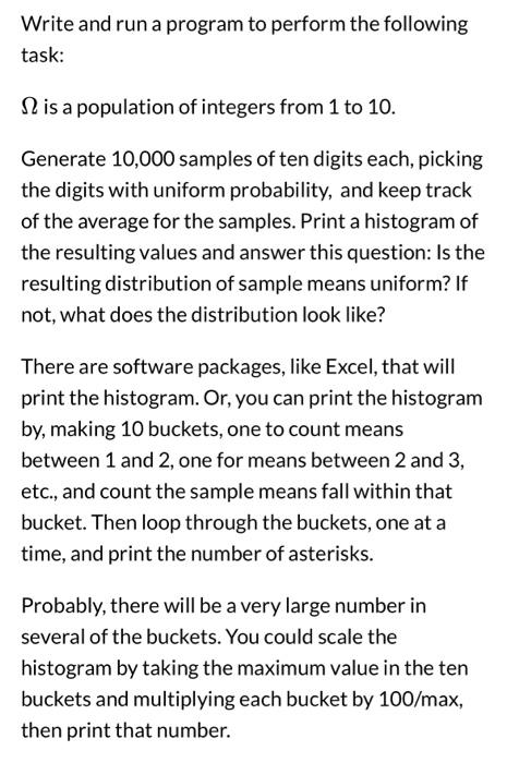 Solved Write and run a program to perform the following | Chegg.com