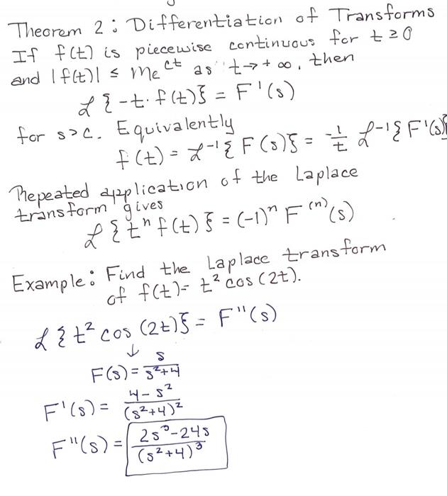 Solved Question 20 Apply the theorem of differentiation of | Chegg.com