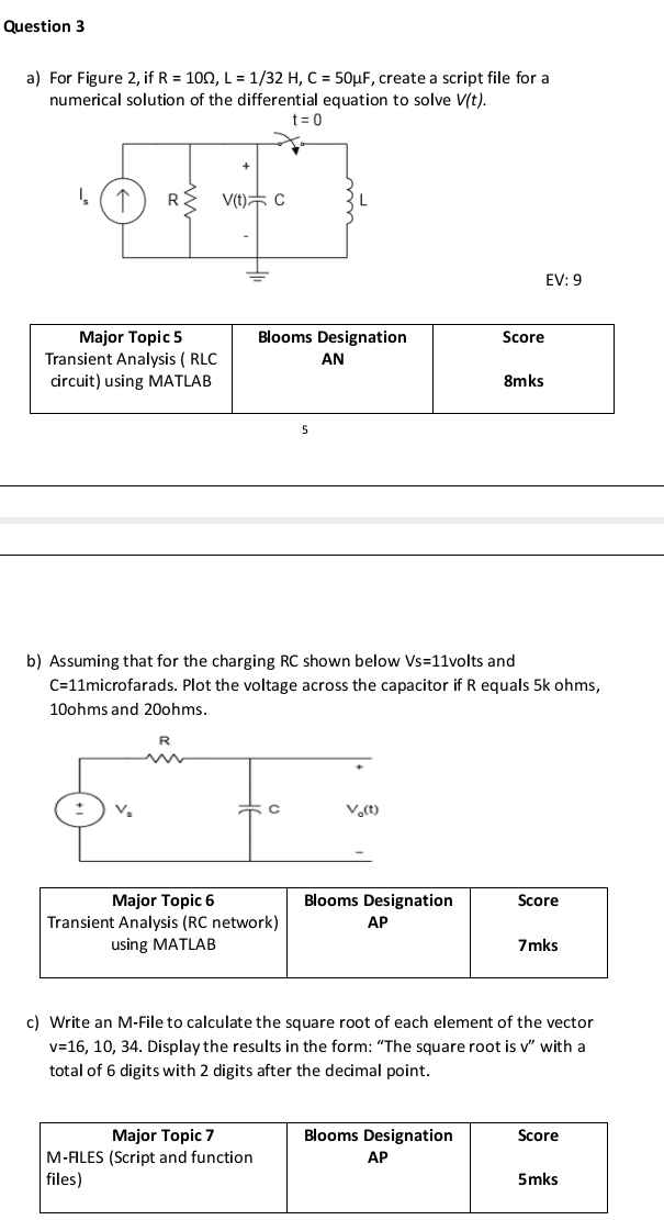 Solved Kindly help me solve this sir. it is MATLAB question | Chegg.com