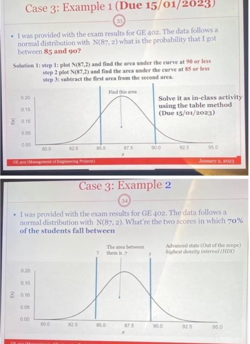 Solved Case 3: Example 1 (Due 15/01/2023) - I was provided | Chegg.com