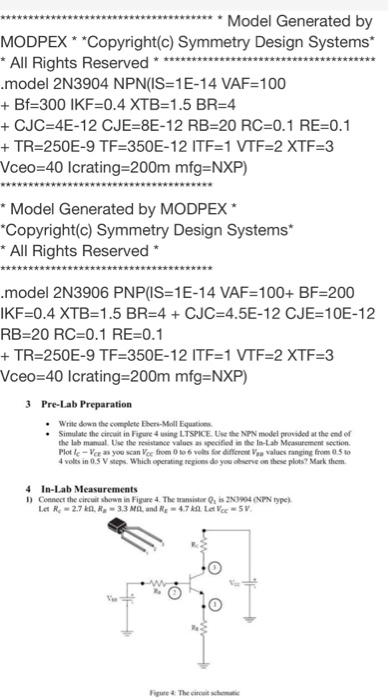 Solved ***** * Model Generated by MODPEX * *Copyright(c) | Chegg.com