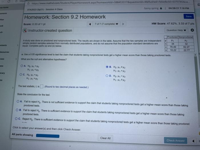 Solved Homework Section 9 2 Homework Save Score 0 75 Of 1