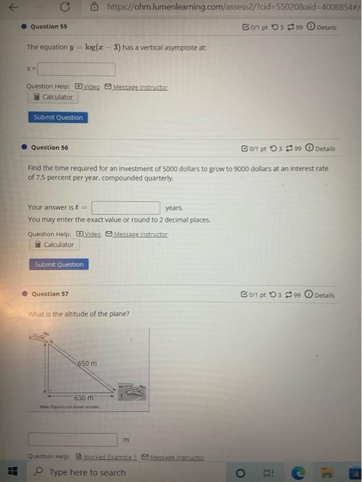 Solved Lumen OHM X https://ohm.lumenlearning.com/assess2 | Chegg.com