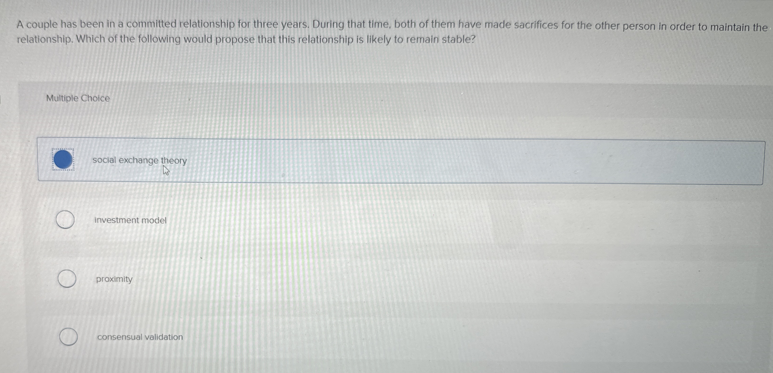 Solved A couple has been in a committed relationship for | Chegg.com