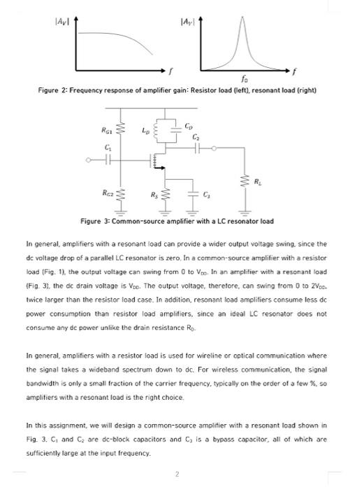 Solved RGI R$ $ C G th W Ros Rss Figure 1: Common-source | Chegg.com