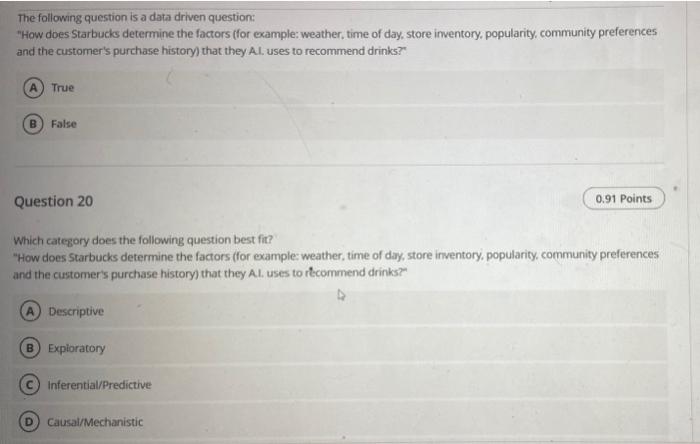 Solved The following question is a data driven question: | Chegg.com